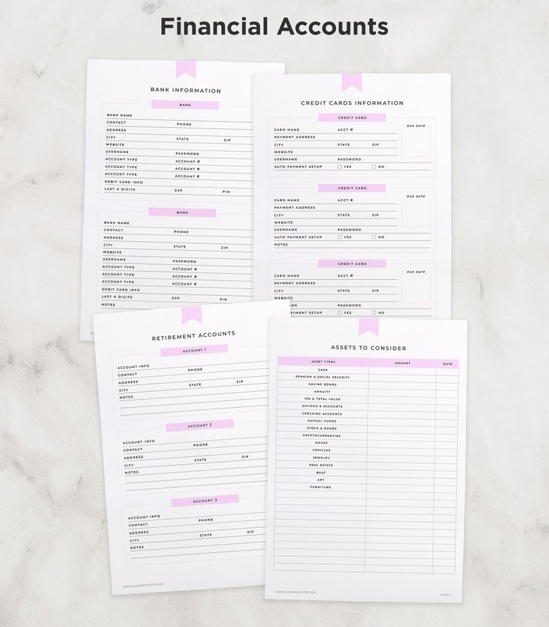 Budget Binder, Budget Planner Printable, Financial Planner, Budget ...
