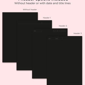 Digital Note Black Paper, Black Digital Note Pad, Dark Mode Digital ...
