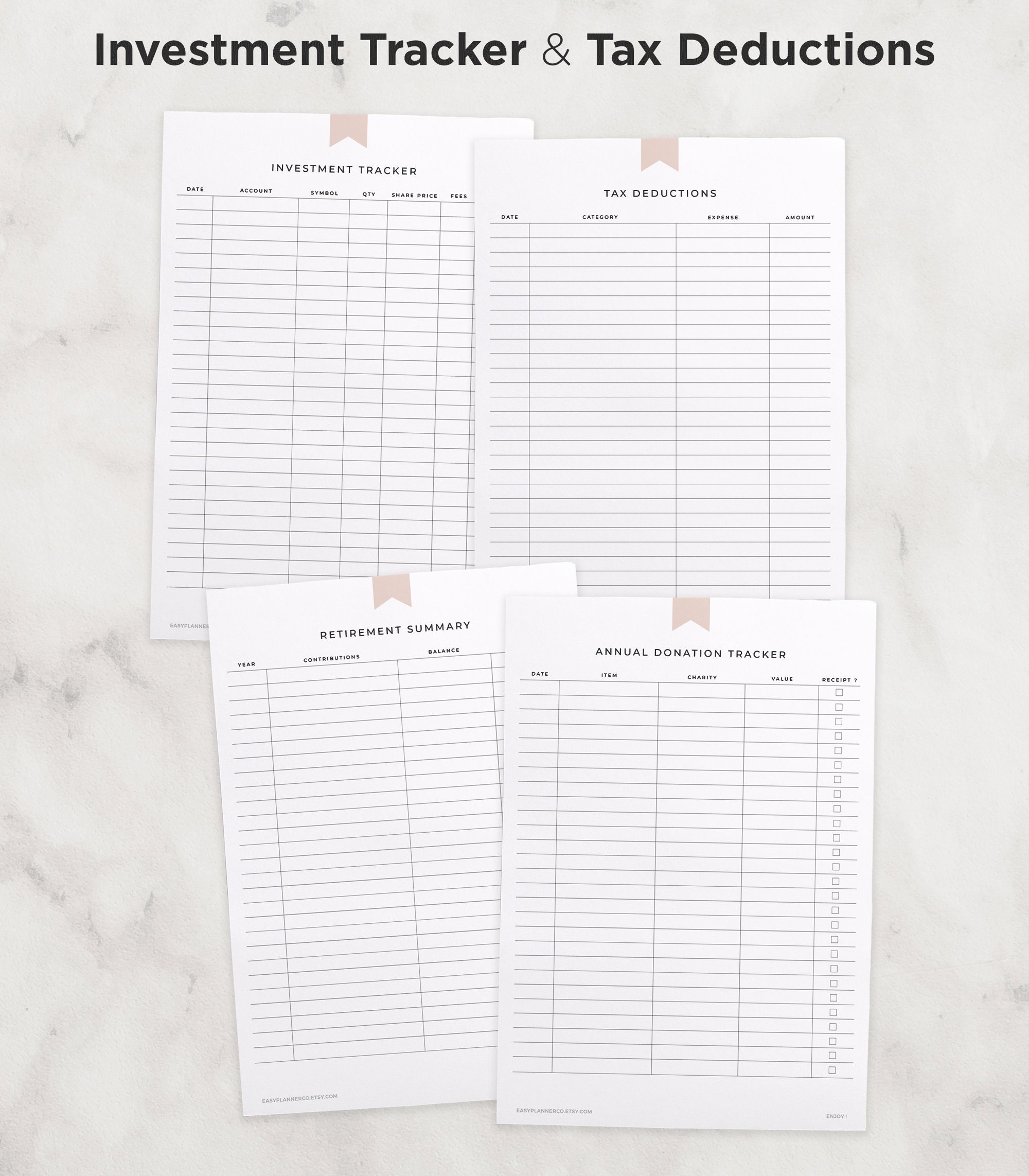 Budget Binder, Budget Planner Printable, Financial Planner, Budget ...