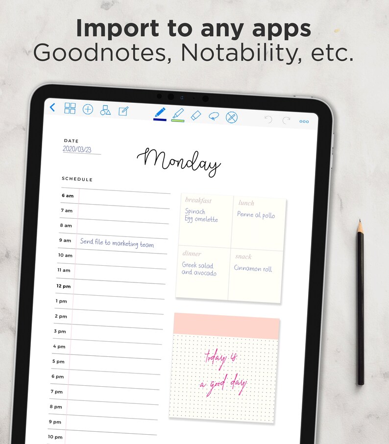 Digital Pastel Sticky Notes, Cute Sticky Notes, Digital Stickers for ...