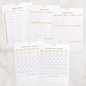 Budget Binder, Budget Planner Printable, Financial Planner, Budget ...
