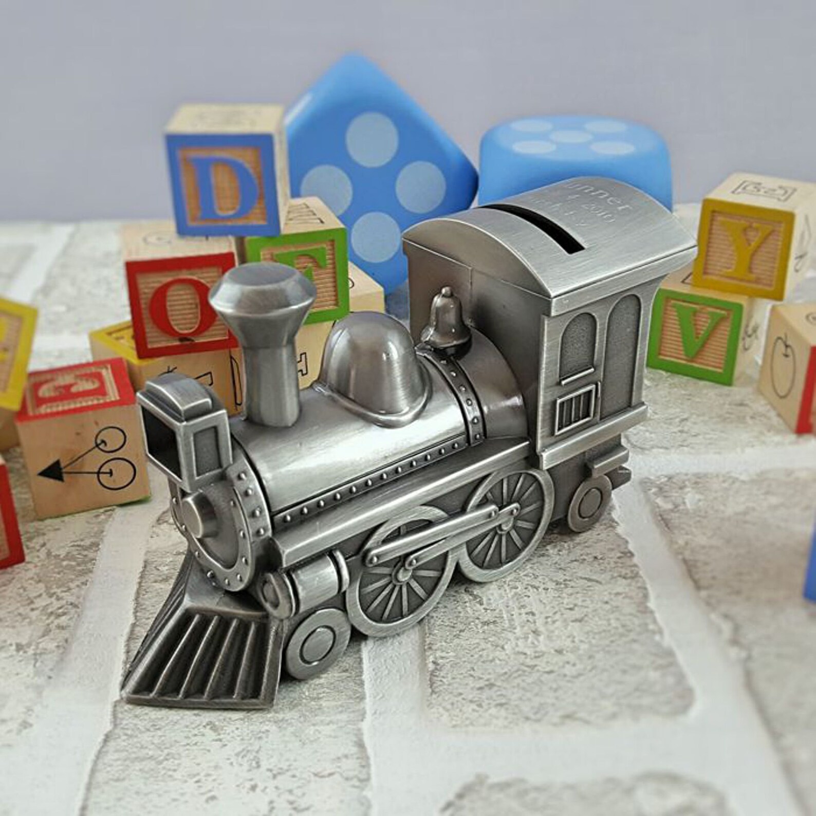 Personalized Train Money Bank - Etsy