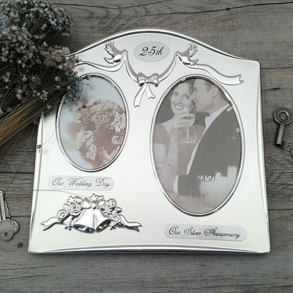 25th Anniversary Frame - Etsy