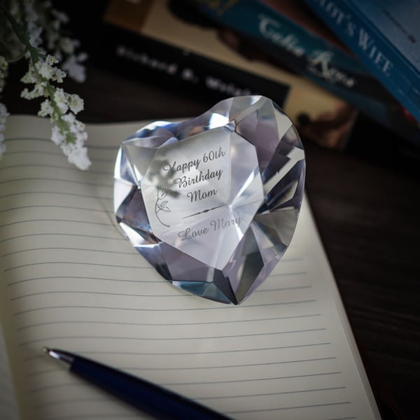 Crystal Paperweight - Etsy