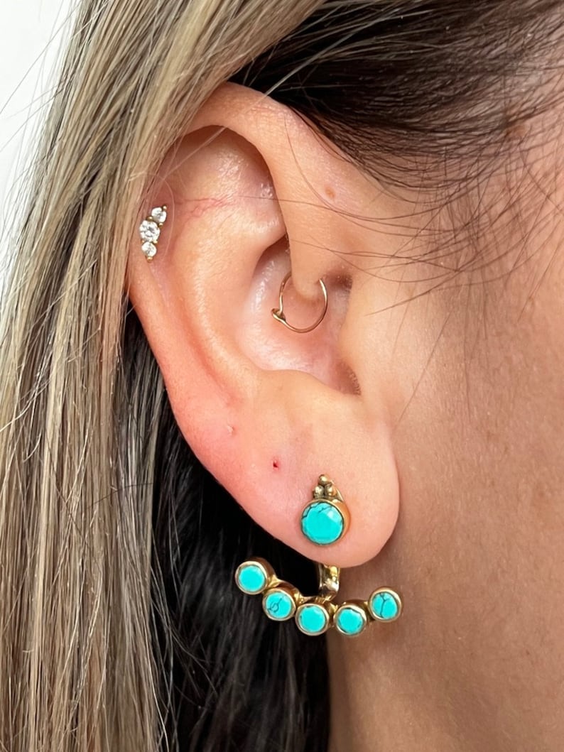 Decorated Ear Jacket - Etsy