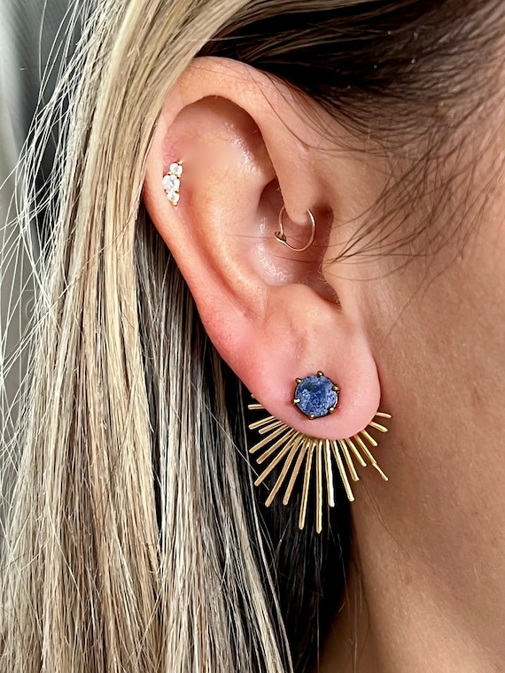 Starburst Stone Ear Jacket - Etsy