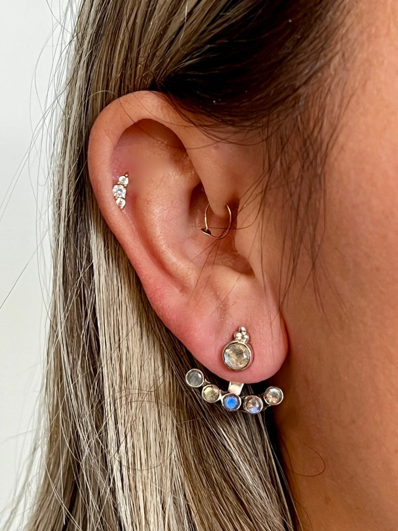 Decorated Ear Jacket - Etsy