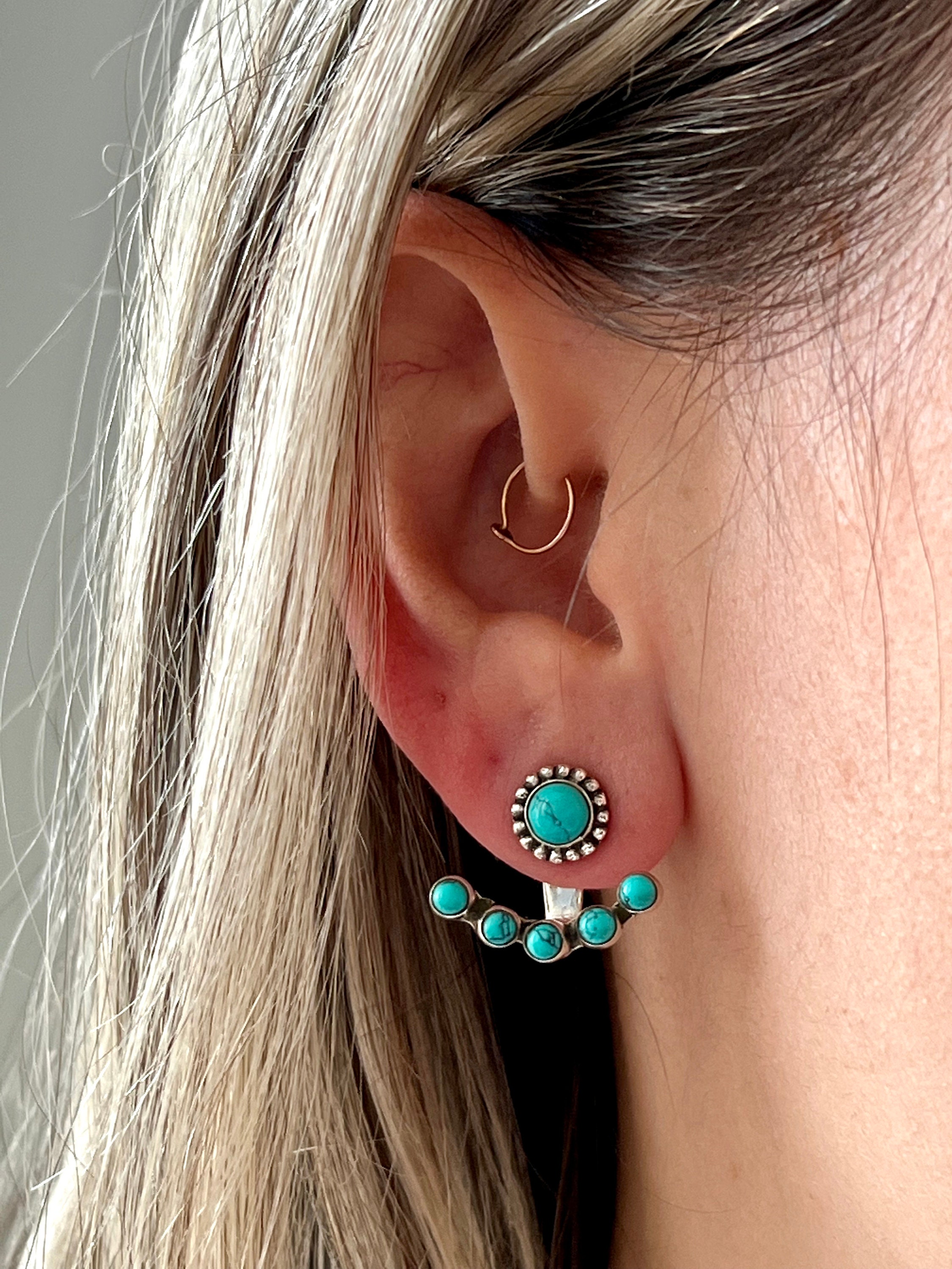 Six Stone Ear Jacket - Etsy