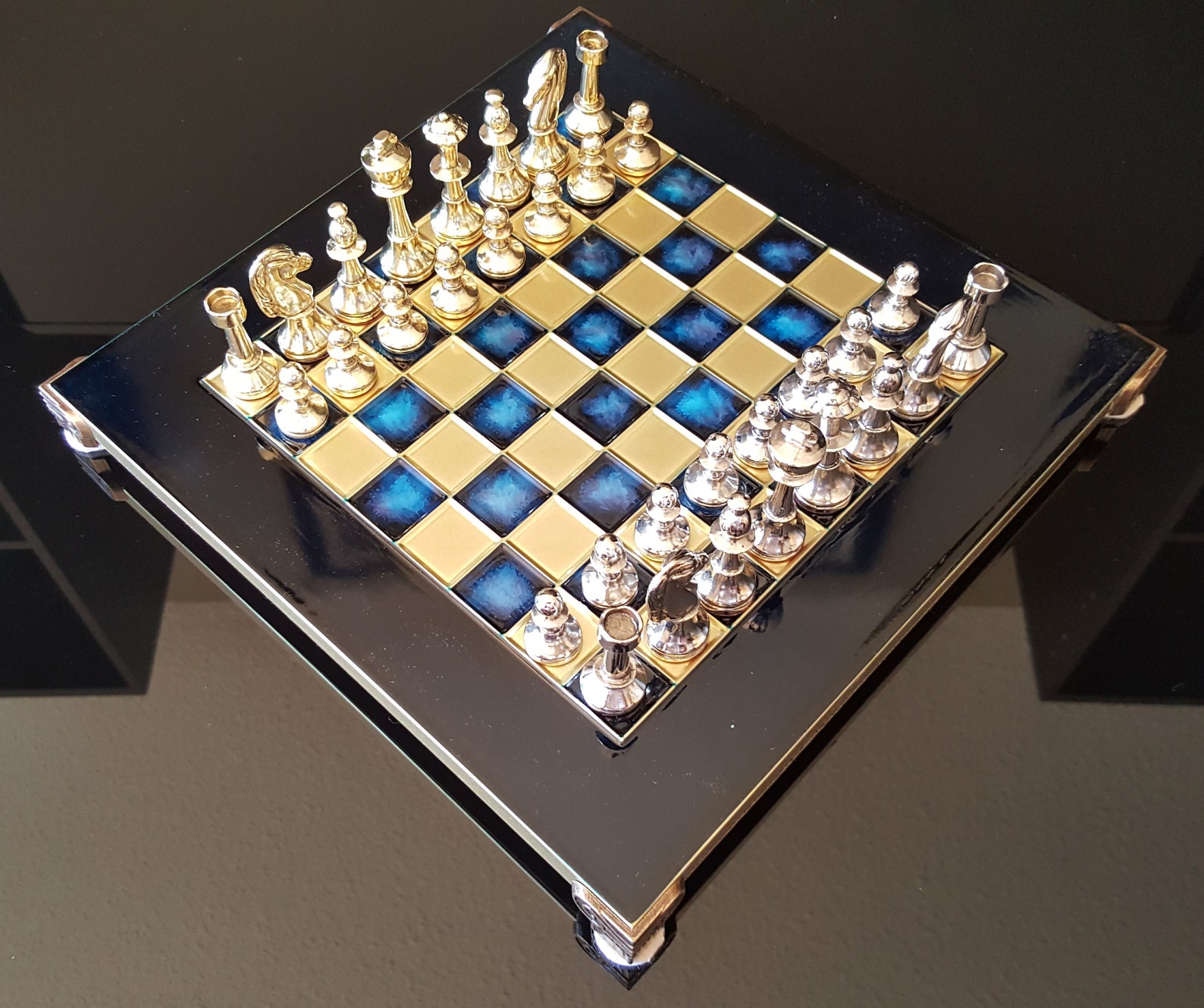 Staunton Chess Set - Small Chess Set - Etsy