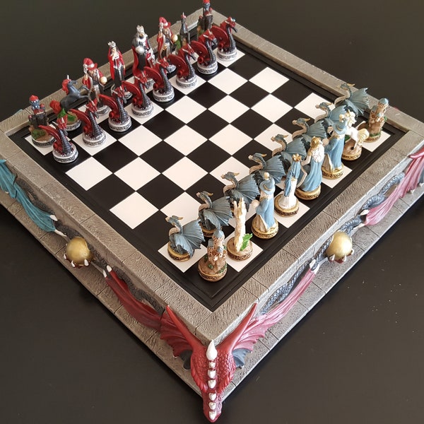 Dungeons and Dragons Chess Set - Etsy