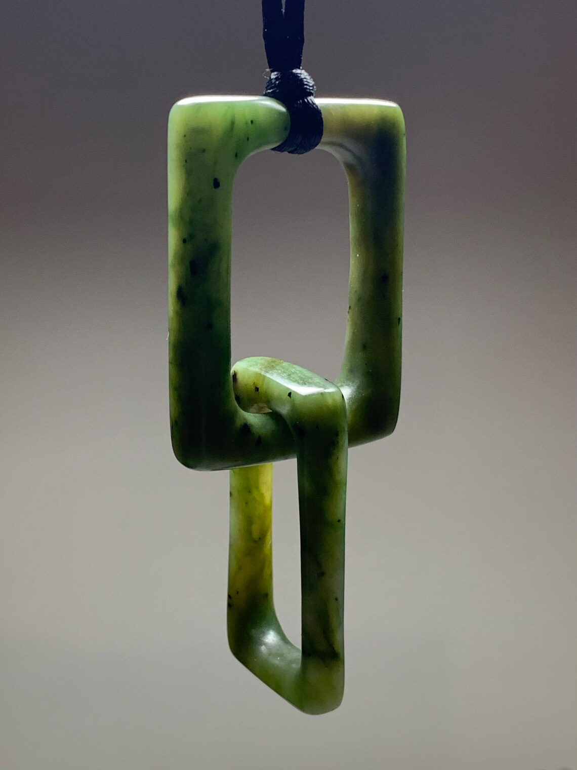 Sierra Jade Carving // Pendant Necklace // Natural Untreated California ...