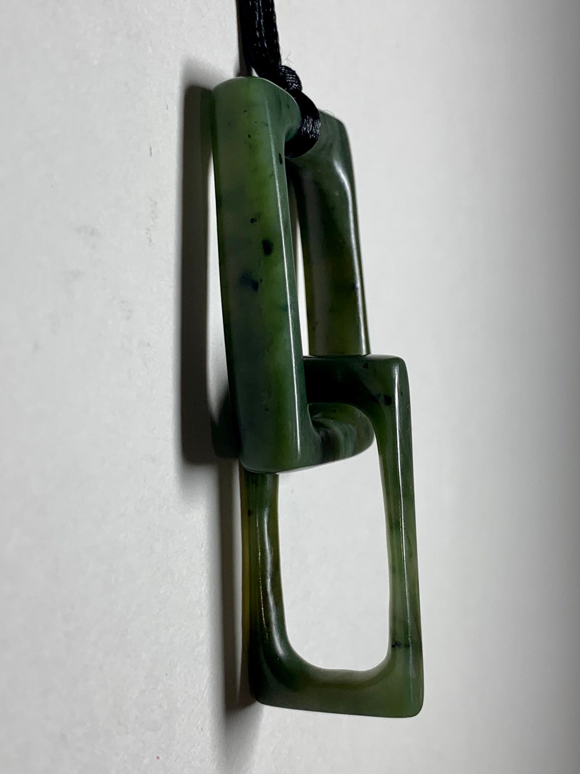 Sierra Jade Carving // Pendant Necklace // Natural Untreated California ...