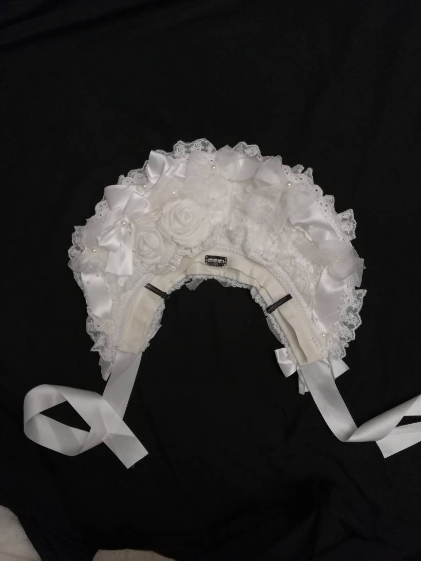Ready to Ship-lolita Rococo, Vintage Bonnet, Bnt,bonnet, Handmade ...