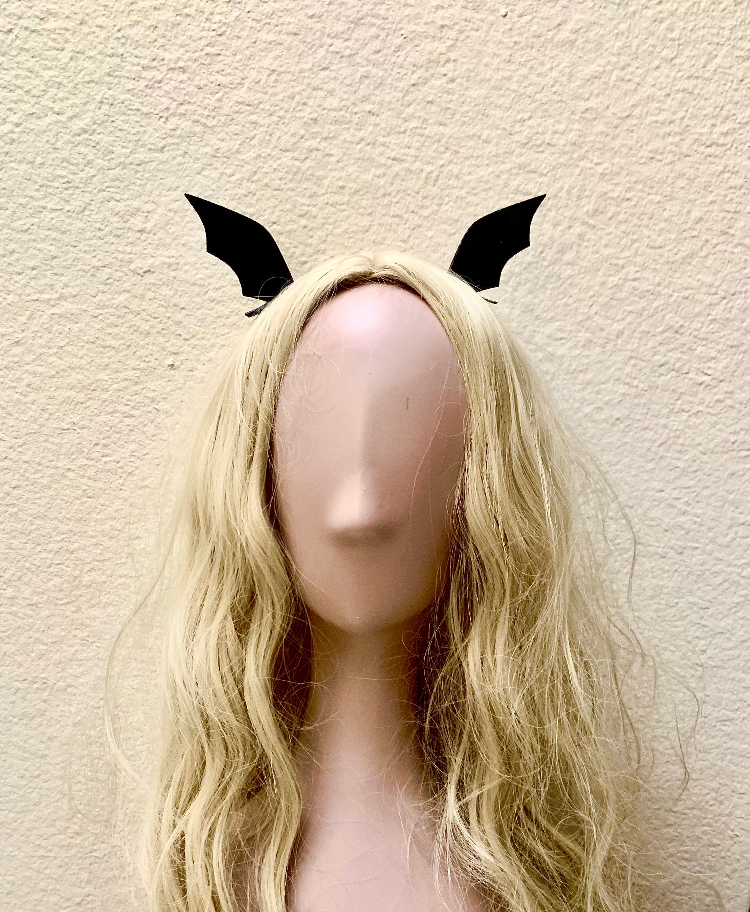 Bat Wing Hair Clips Halloween Hair Clips | Etsy