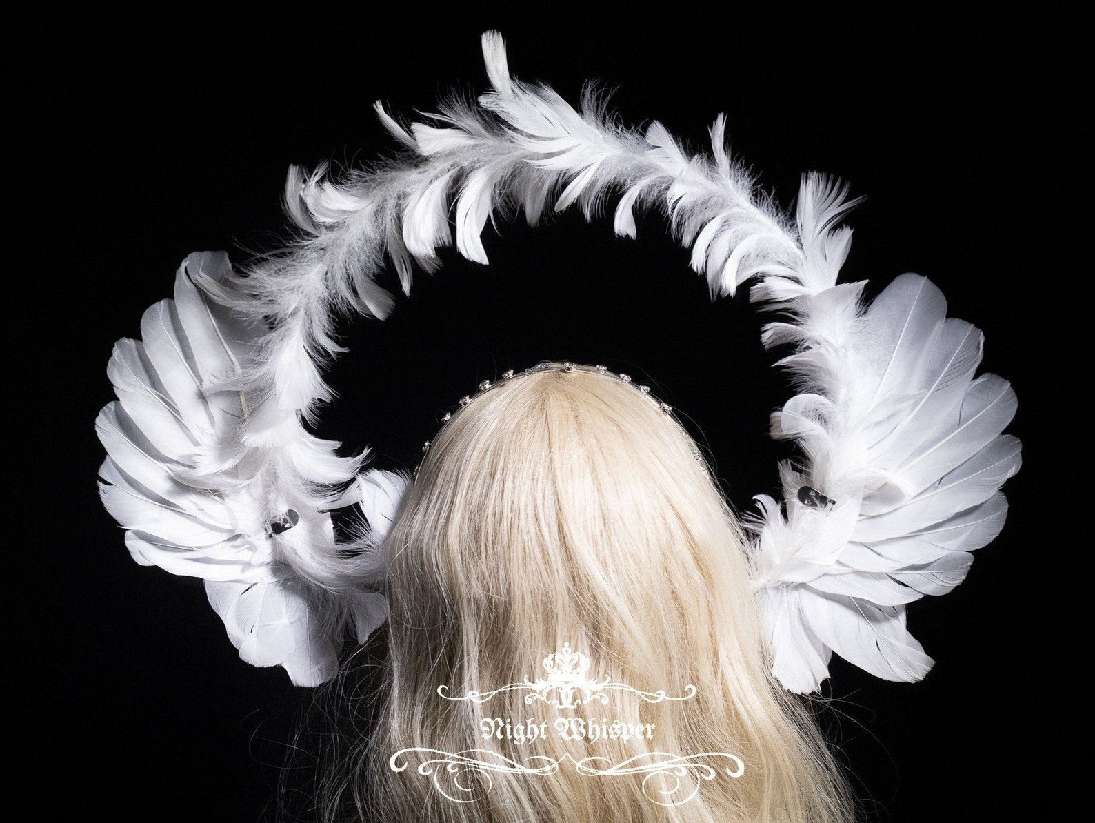 Feather Crown Cosplay Feather Headpiece | Etsy