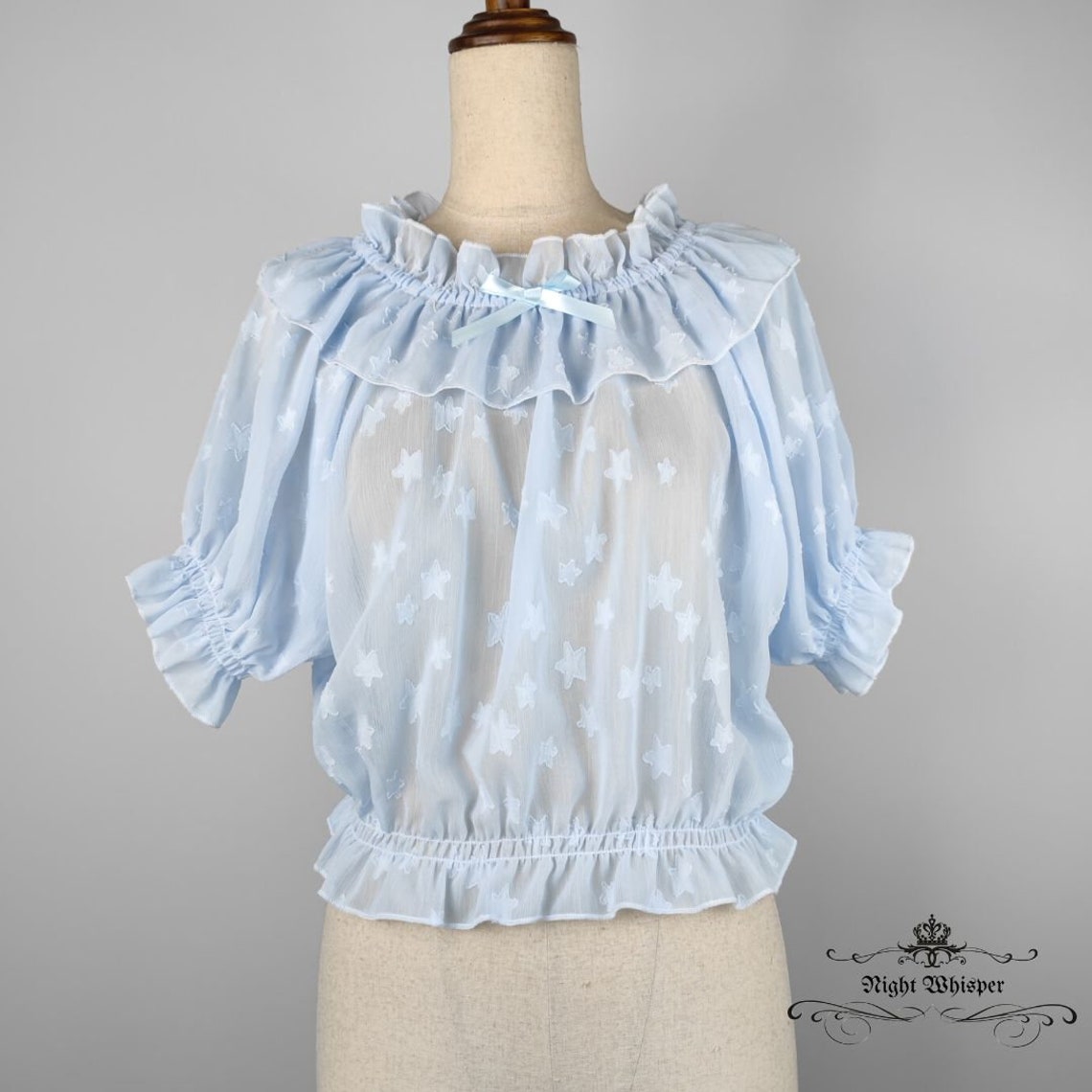 Ready-to-ship Plus Size Starry Blouse Plus Size Lolita - Etsy