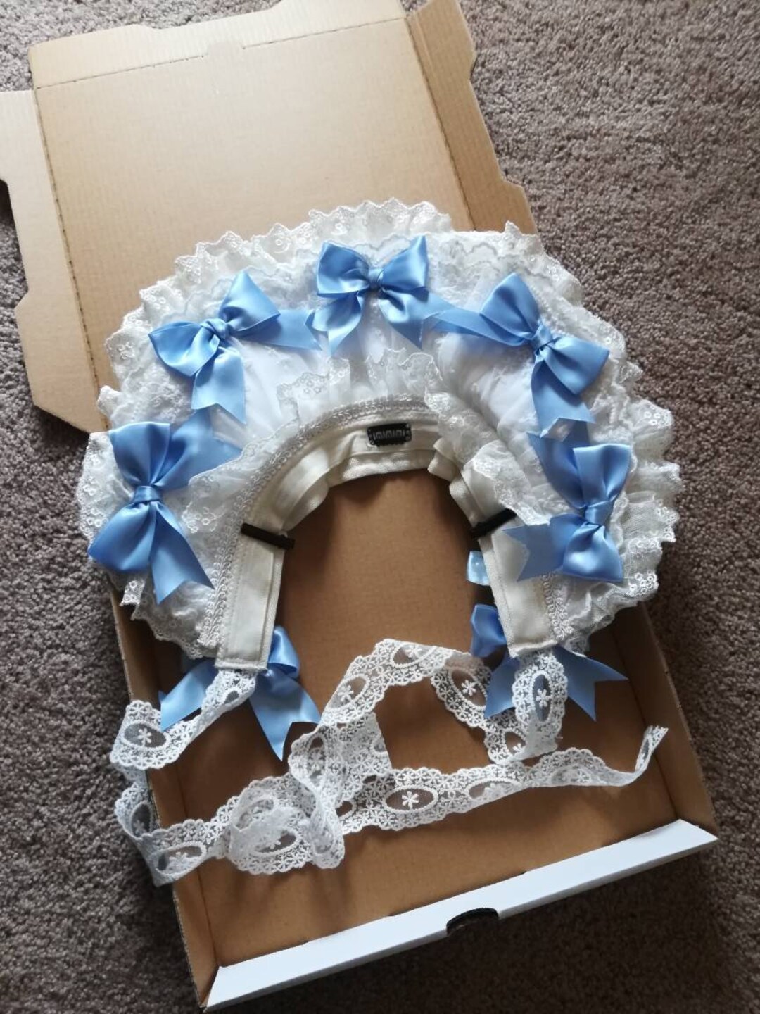 Style 1 5 Ribbons Lolita Rococo Vintage Bonnet Bntbonnet - Etsy