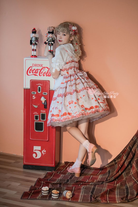 Flowy Coca Cola Dress