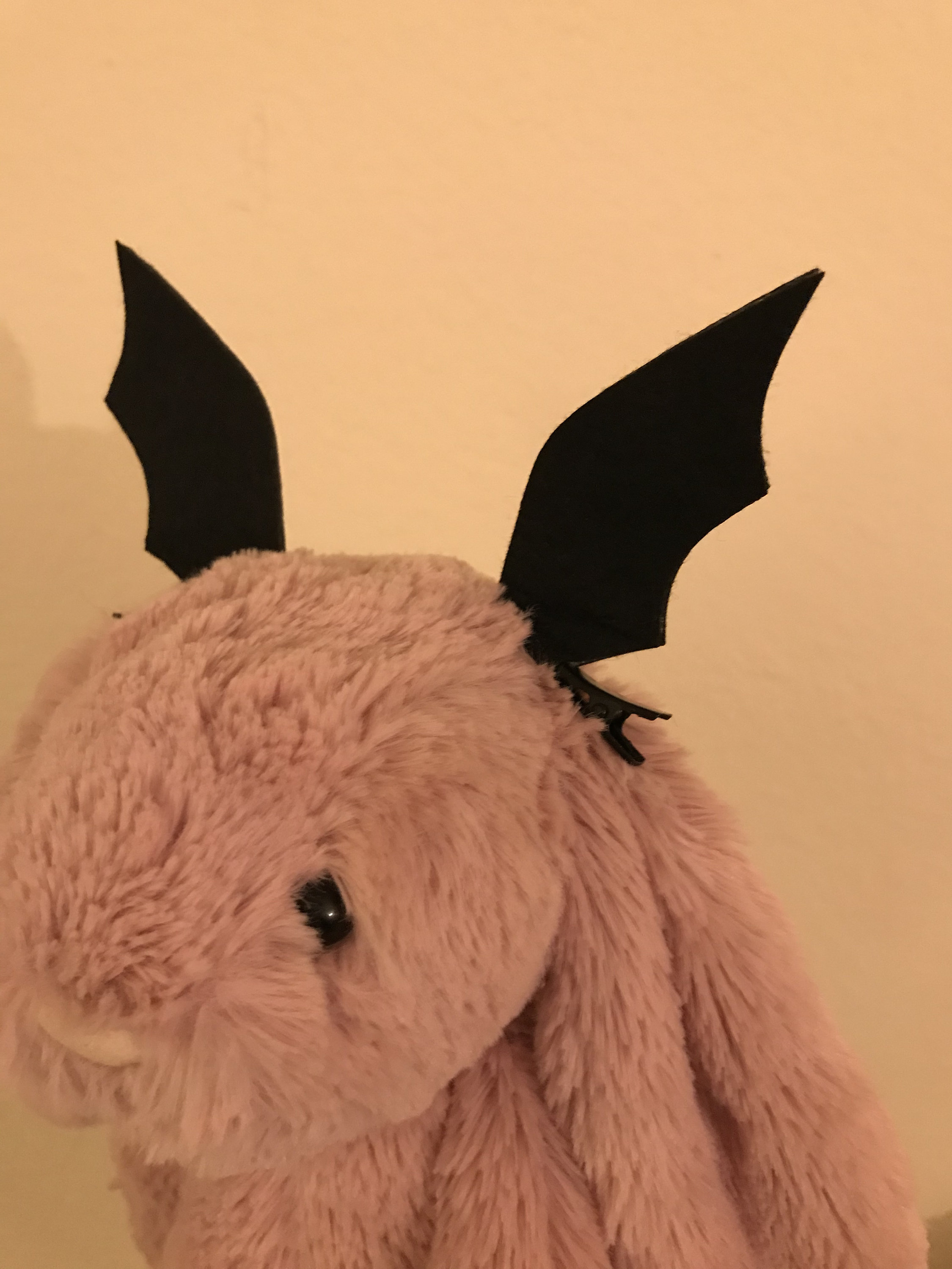 Bat Wing Hair Clips Halloween Hair Clips | Etsy