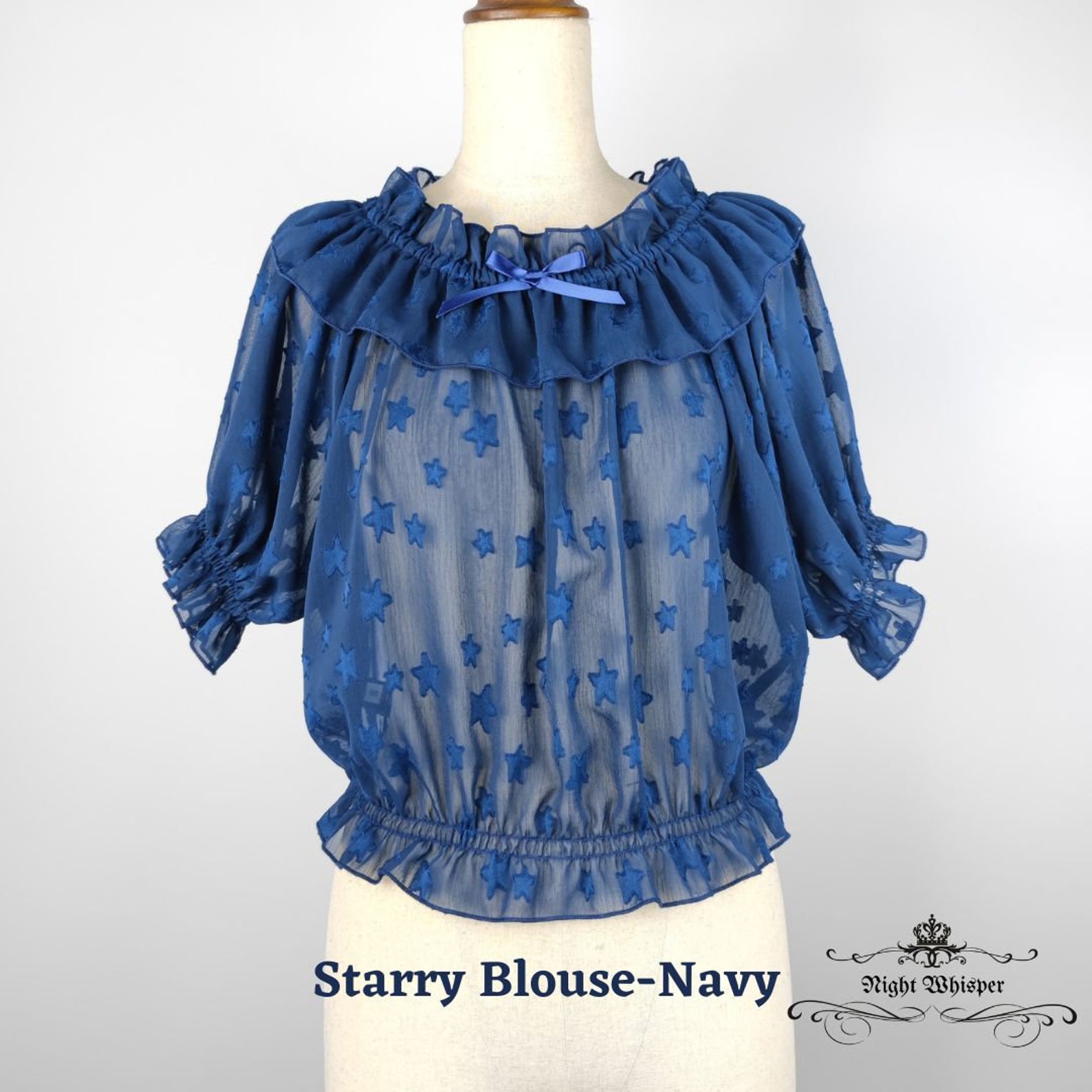 Ready-to-ship Plus Size Starry Blouse Plus Size Lolita - Etsy