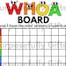 Printable Woah Board/ Anchor Chart/ Classroom Incentive Chart ...