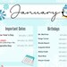 January Daycare Canva Template | January Daycare Newsletter Canva ...