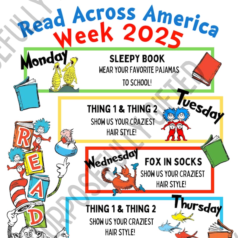 Read Across America - Etsy