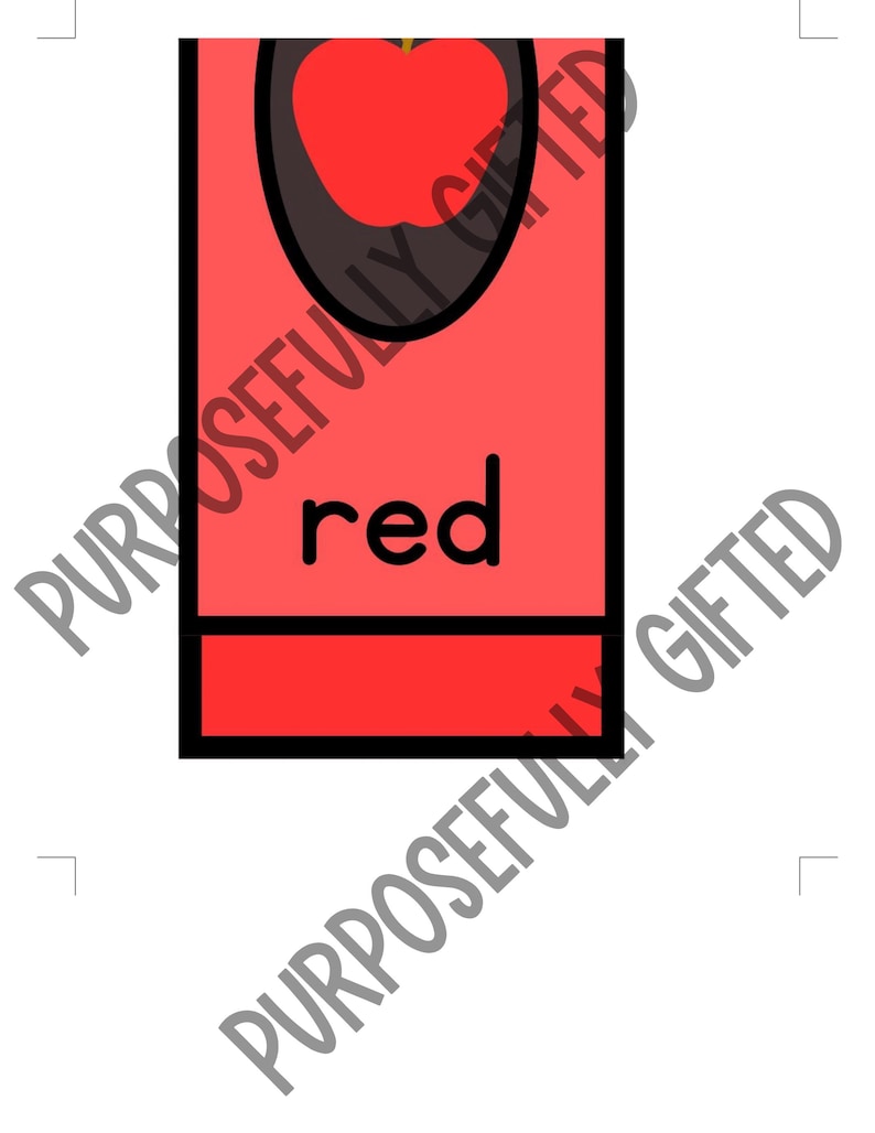 Classroom JUMBO Printable Crayon Color Posters, Elementary Classroom - Etsy