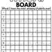 Printable Woah Board/ Anchor Chart/ Classroom Incentive Chart ...