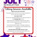 July Newsletter Template July Daycare Newsletter Canva Template ...