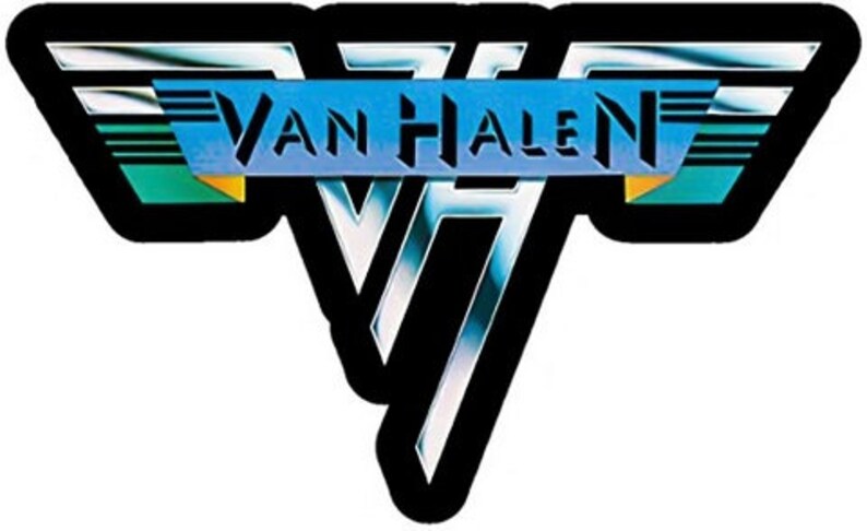 Van Halen Band Sticker | Etsy