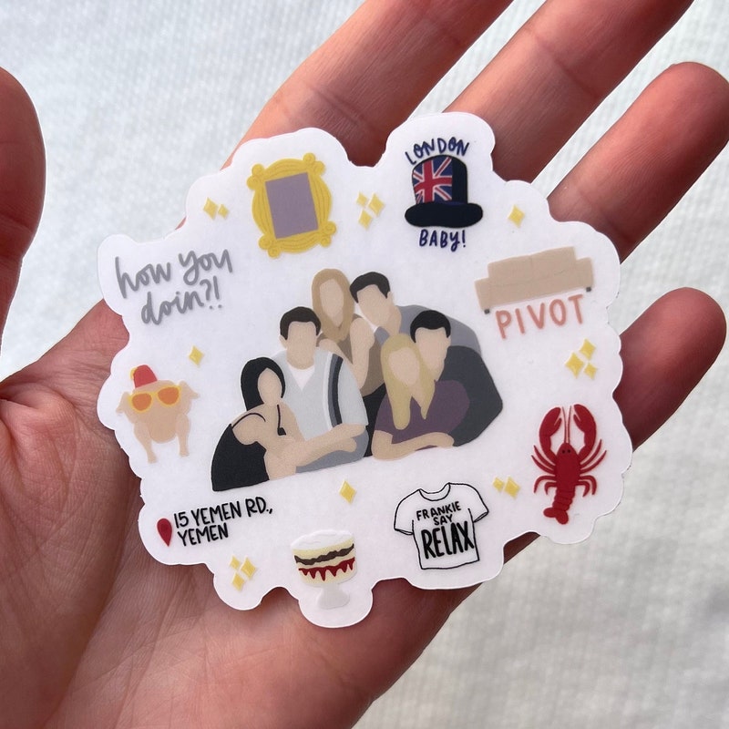Friends Stickers - Etsy
