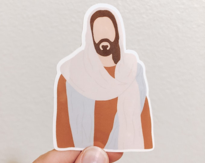 Jesus Christ Vinyl Sticker | Water Bottle Stickers | Laptop Stickers ...