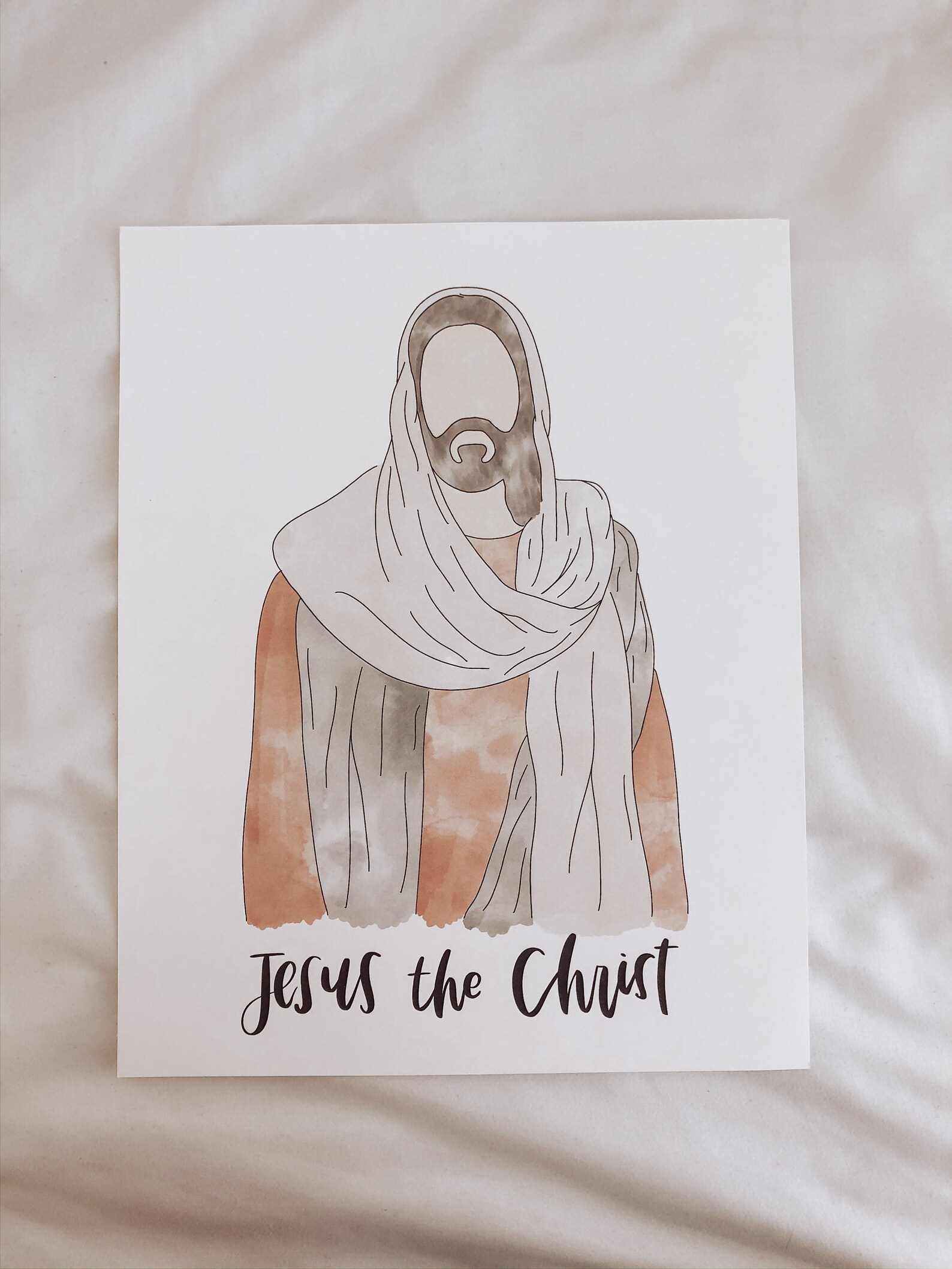 Digital Jesus the Christ Print | Printable Christ Portrait | Instant ...