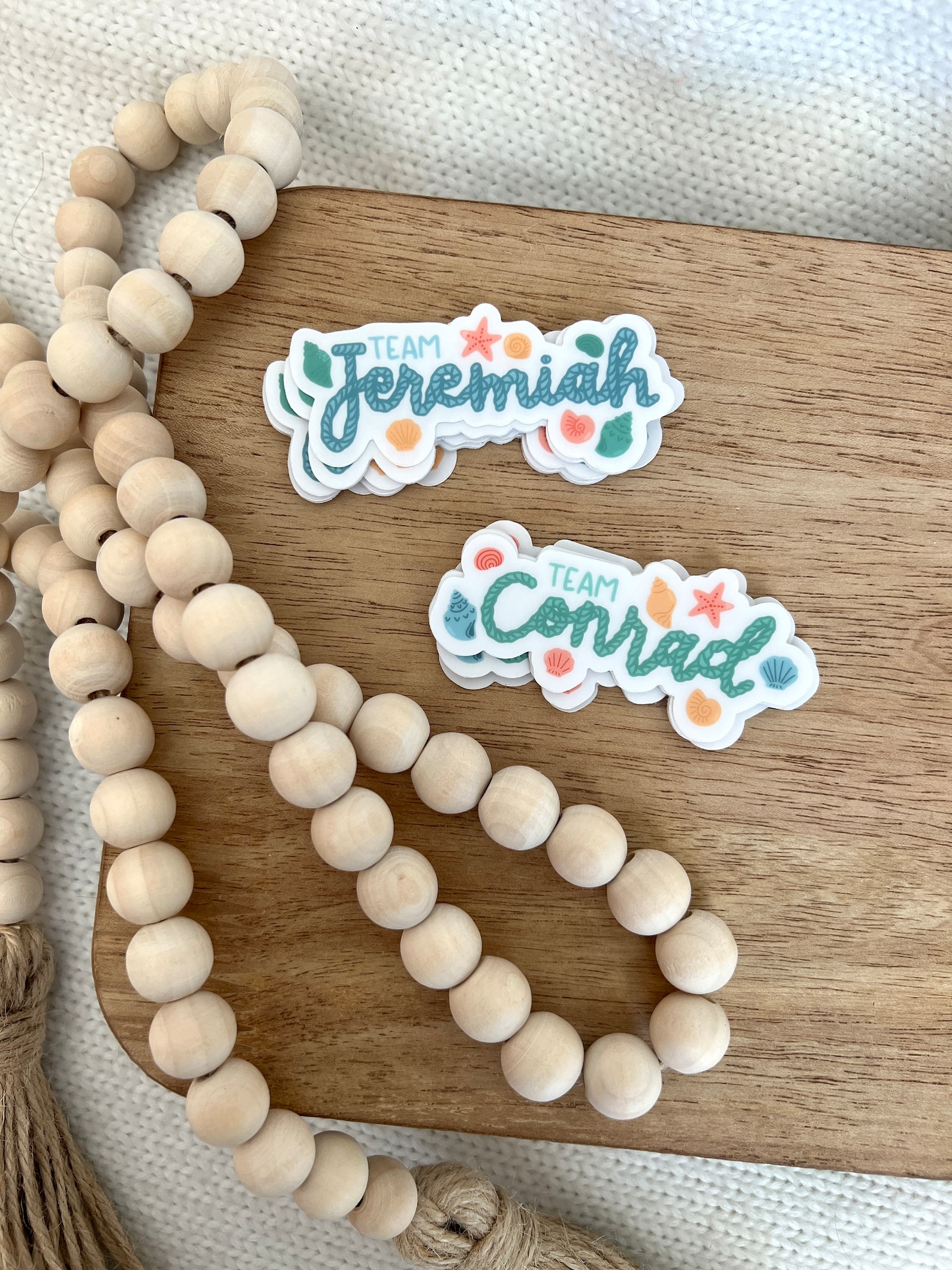 CLEAR Team Conrad Vinyl Sticker | the Summer I Turned Pretty Inspired ...