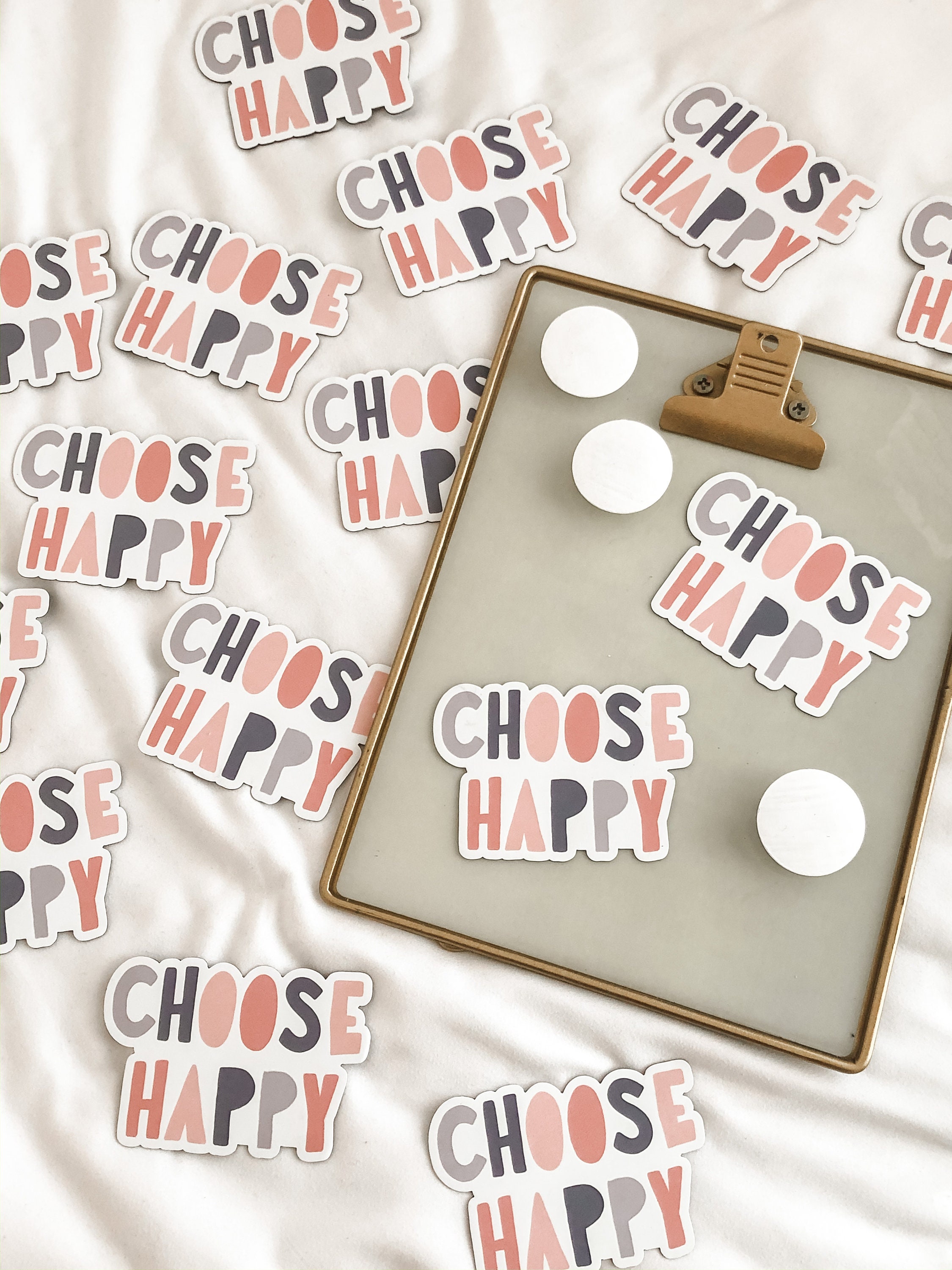 MAGNET Choose Happy Magnet Fridge Magnets Magnets Cute | Etsy