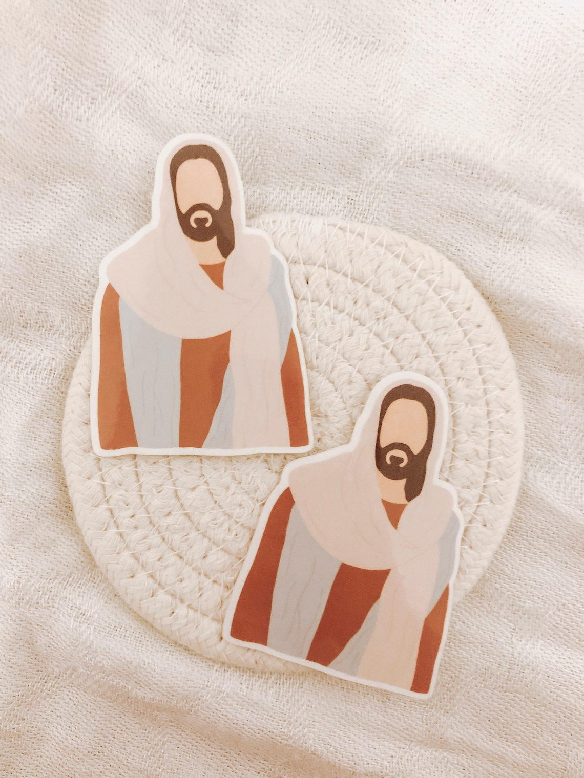 Jesus Christ Vinyl Sticker Water Bottle Stickers Laptop - Etsy