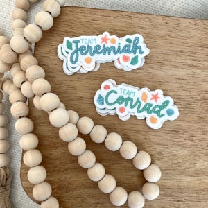 CLEAR Team Jeremiah Vinyl Sticker | the Summer I Turned Pretty Inspired ...