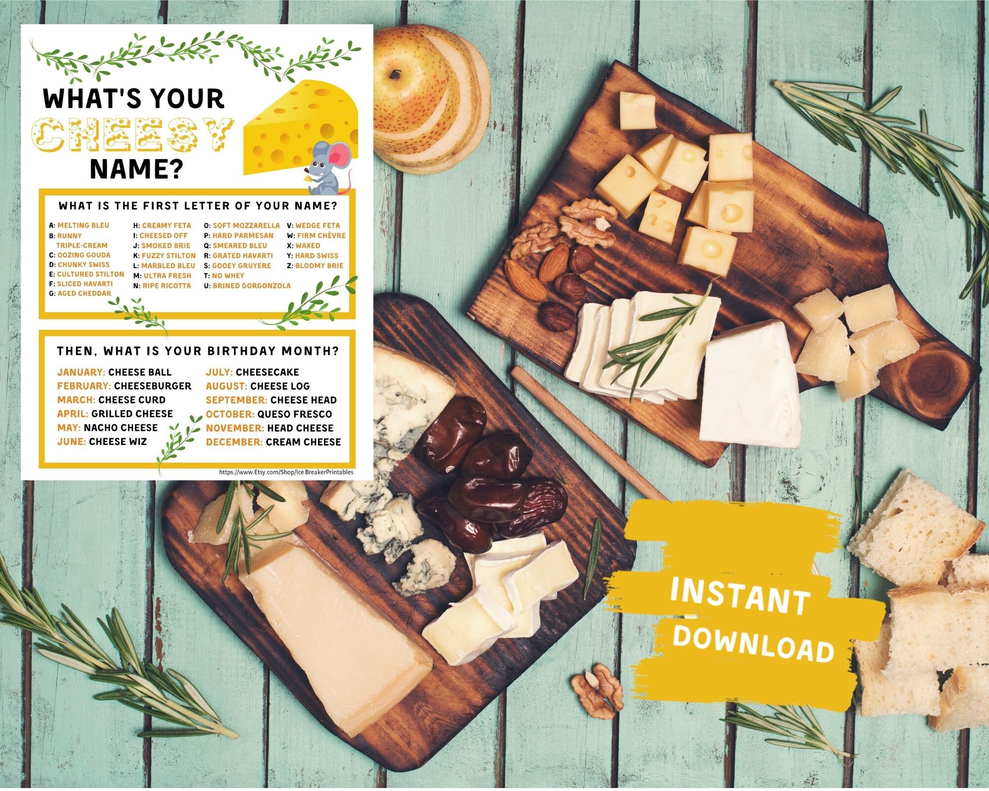 Cheese & Wine Party Game That Will Make a Gouda Impression at Your Next ...
