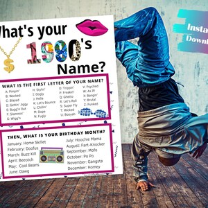 90s Party Game | Hip Hop Birthday Party | Graffiti Birthday Party ...