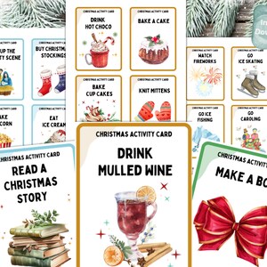 Christmas Advent Cards, Advent Activity Cards, Advent Cards for Kids ...