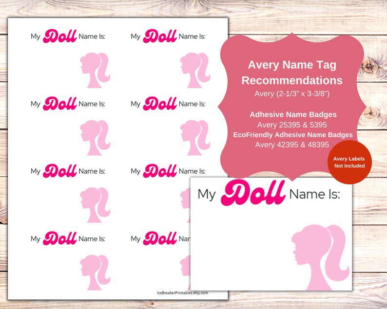Pink Doll Party Game | Pink Party Game | Pink Girl Birthday Party ...