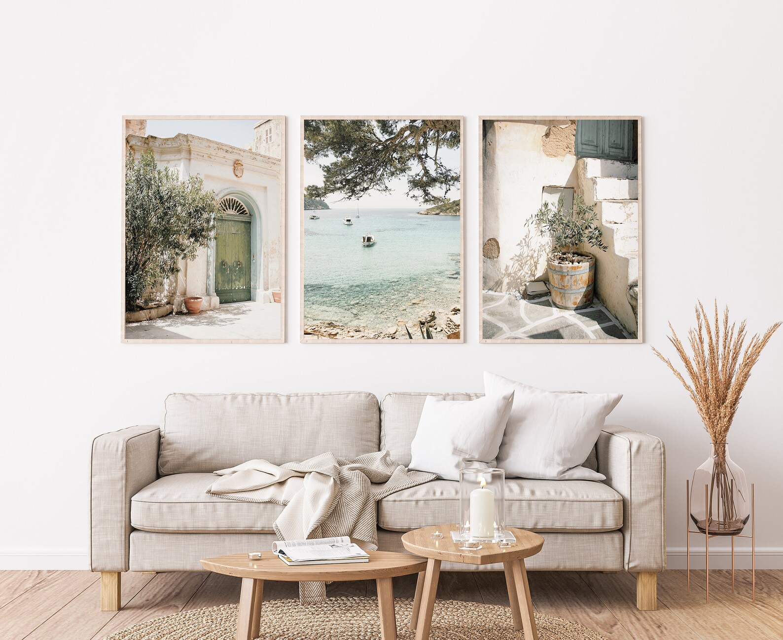 Puglia Print Set, 3 Piece Wall Art, Italy Printable, Puglia Italy Decor ...
