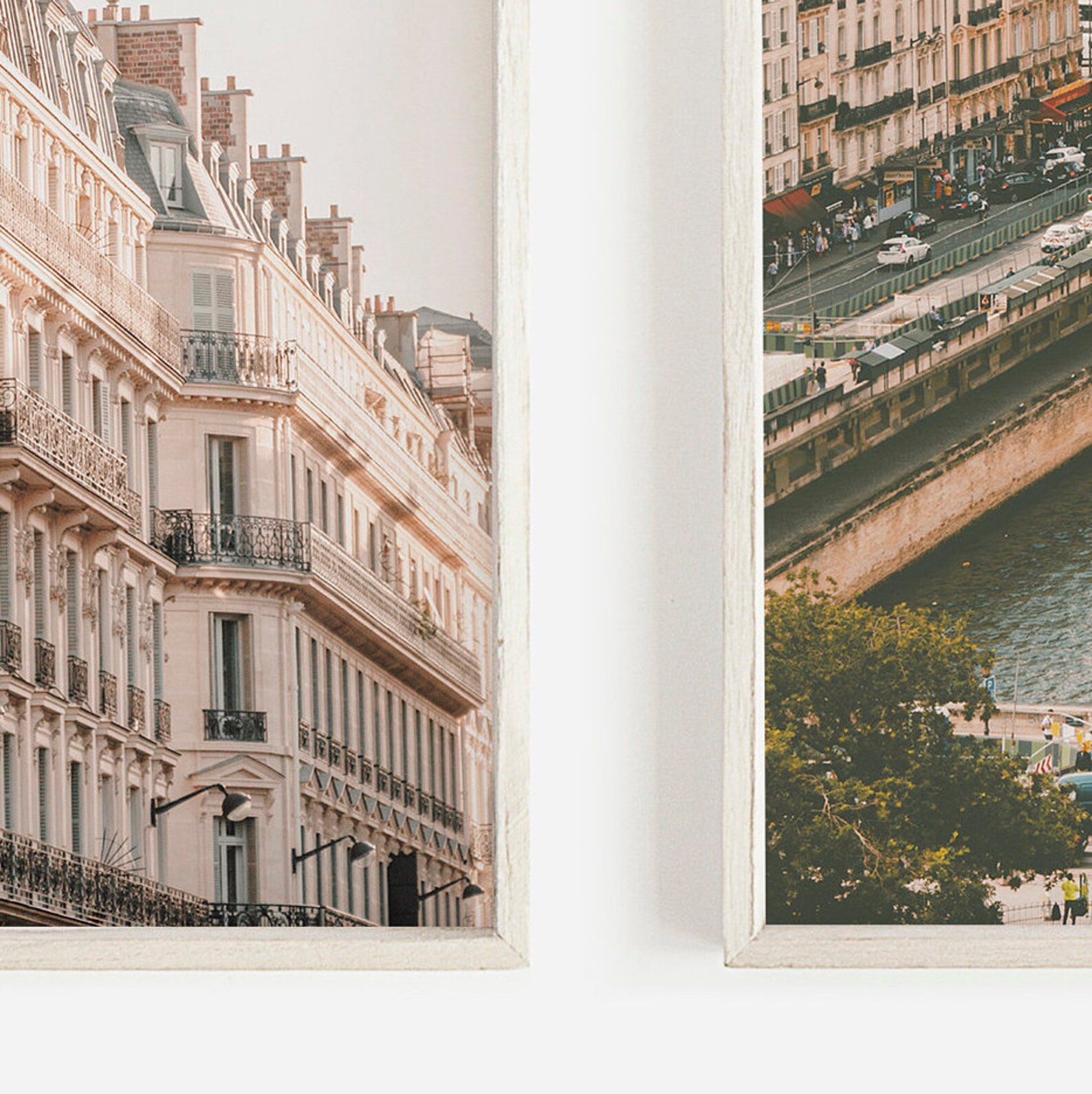 Paris Print Set of 2 Prints Architecture Photography Eiffel | Etsy