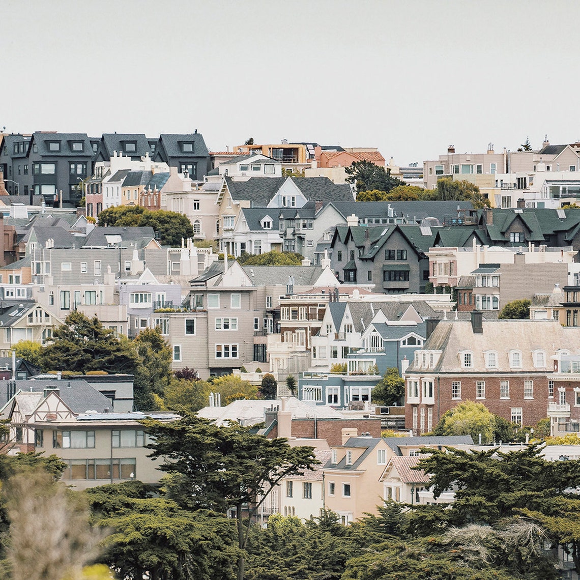 San Francisco Wall Art, Bay Area Photography, California Cityscape, San ...