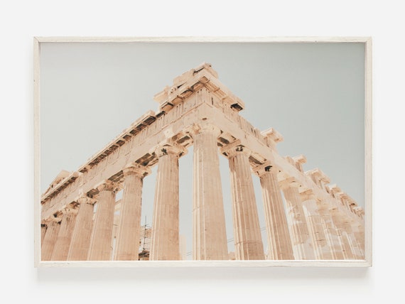 Parthenon Wall Art Greece Print Athens Landmark Greek | Etsy