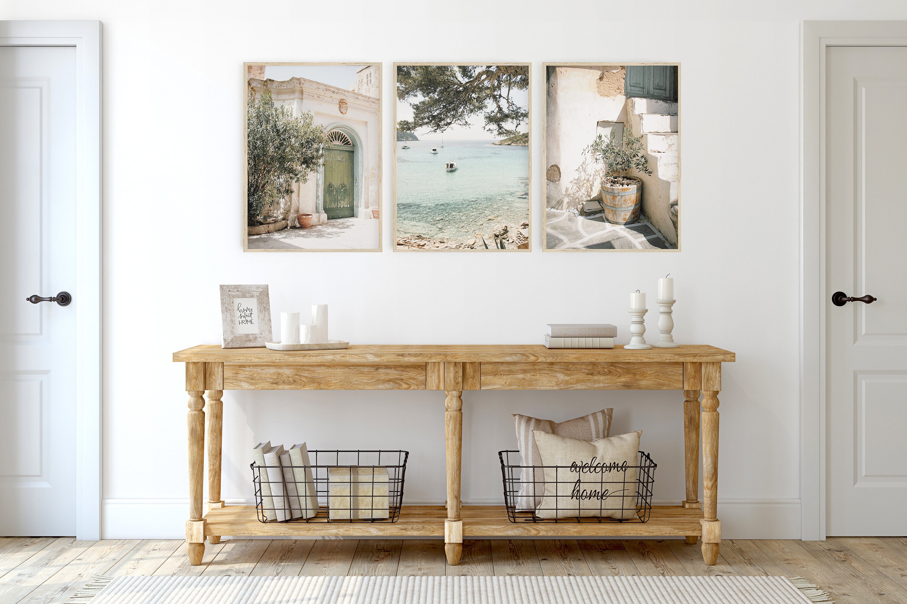 Puglia Print Set, 3 Piece Wall Art, Italy Printable, Puglia Italy Decor ...