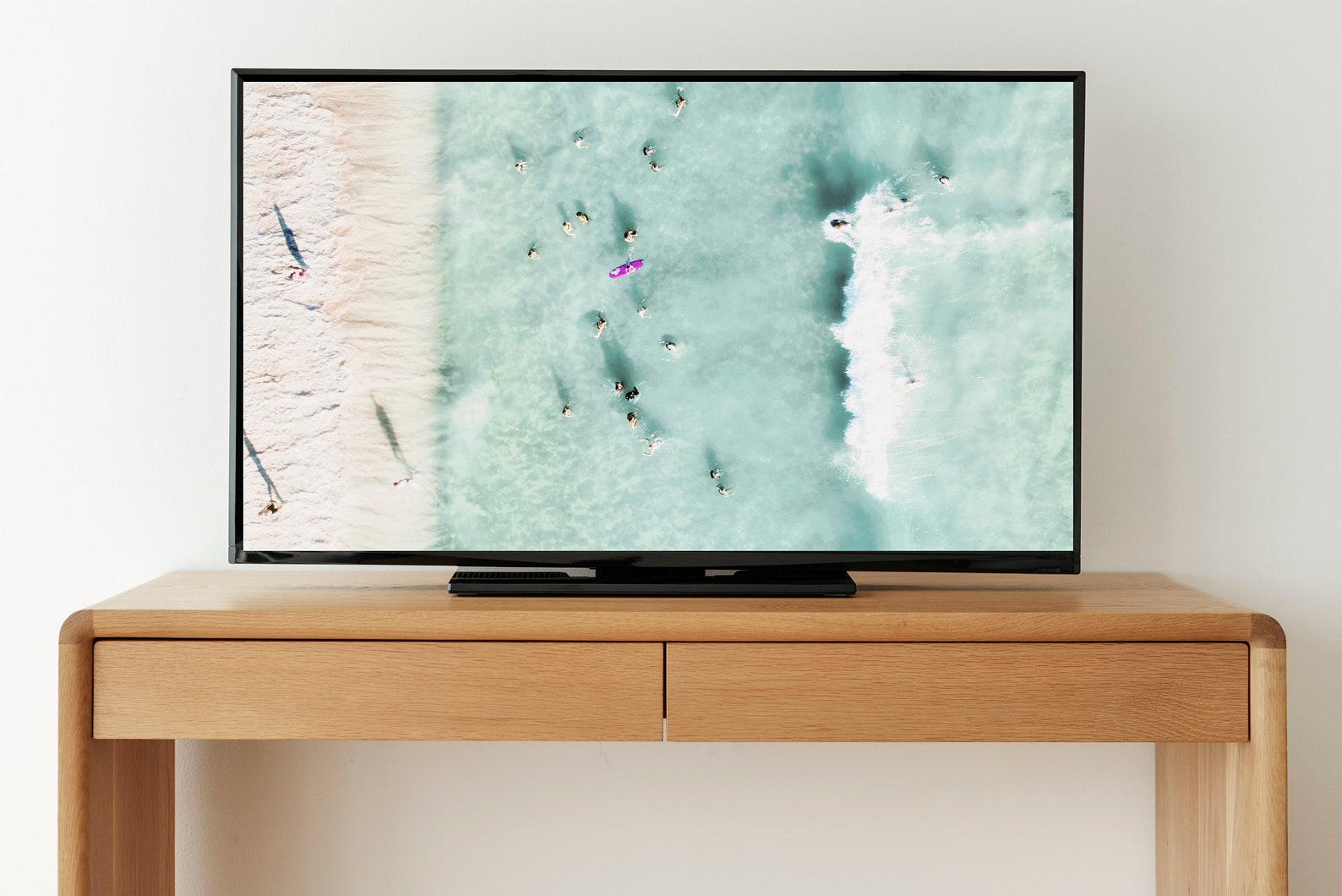 Ocean Waves Frame TV Art Samsung Frame TV Art Blue Ocean - Etsy