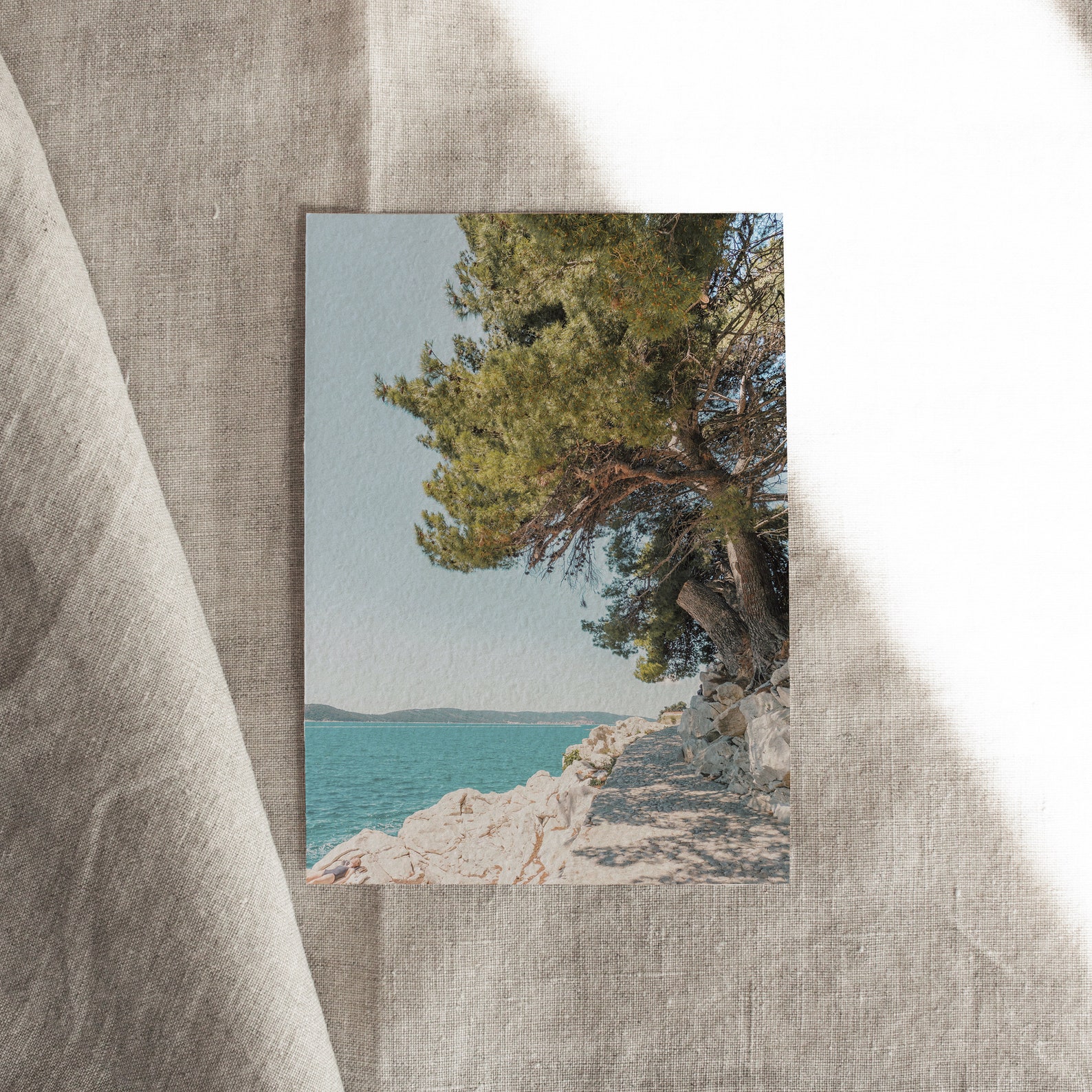 Kvarner Gulf Print Croatia Print Printable Art Aleppo Pine | Etsy