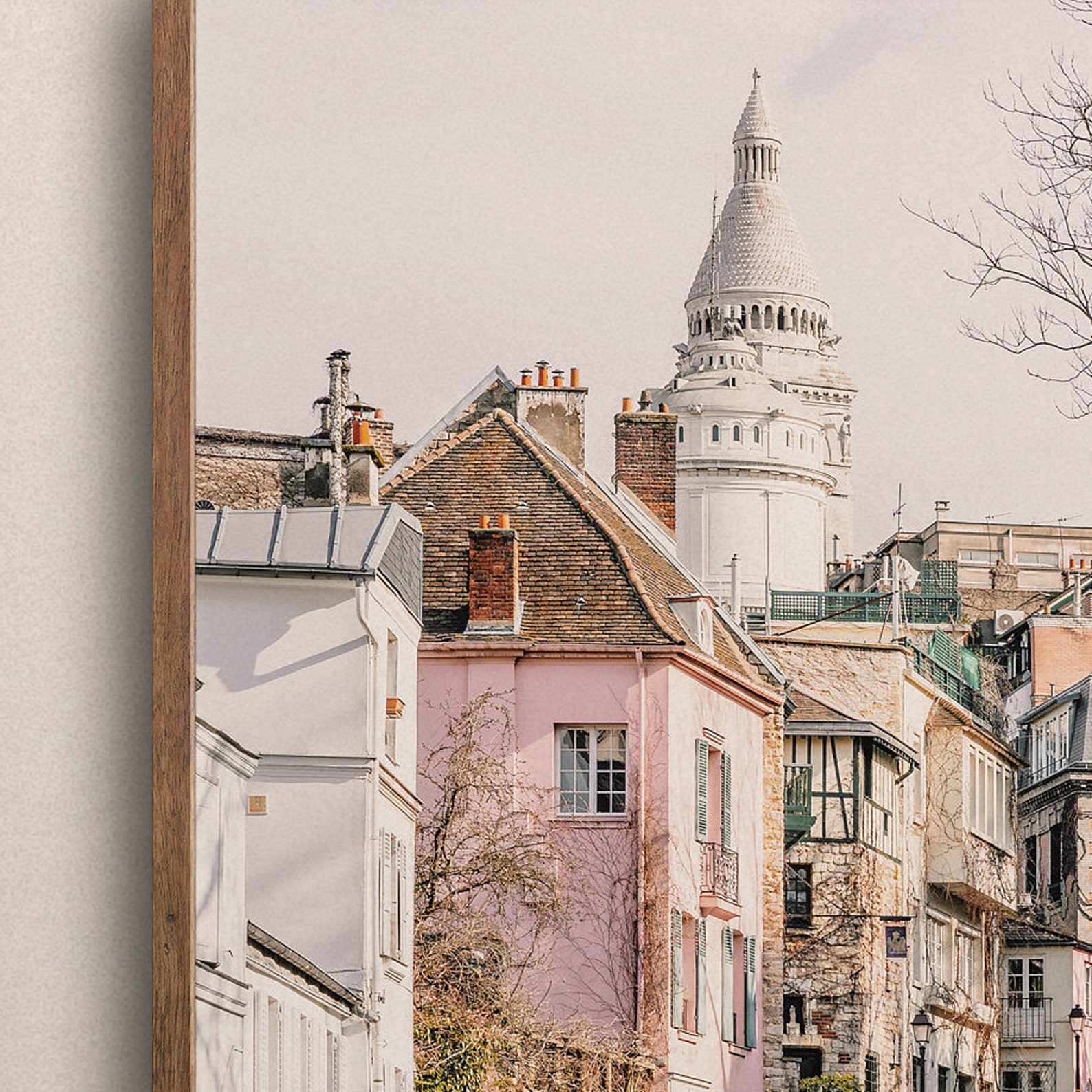 Paris Print Set of 2 Prints Pastel Wall Art Paris | Etsy